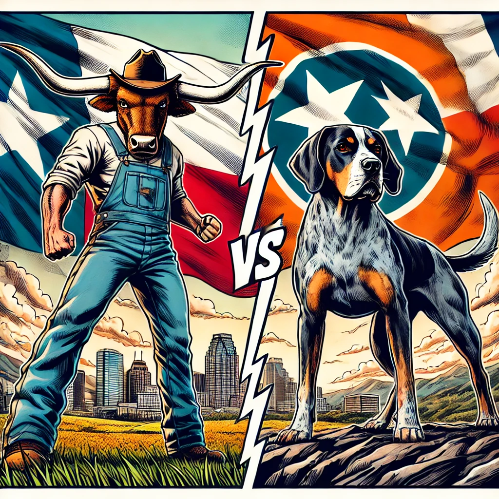 Texas vs. Tennessee: Bevo and Smokey Rivalry Unleashed